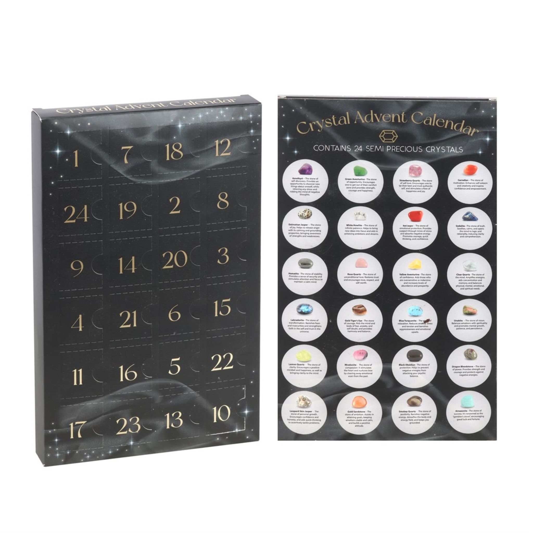 24-Day Crystal Advent Calendar. | Wholesale Advent Calendars Tumbled ...