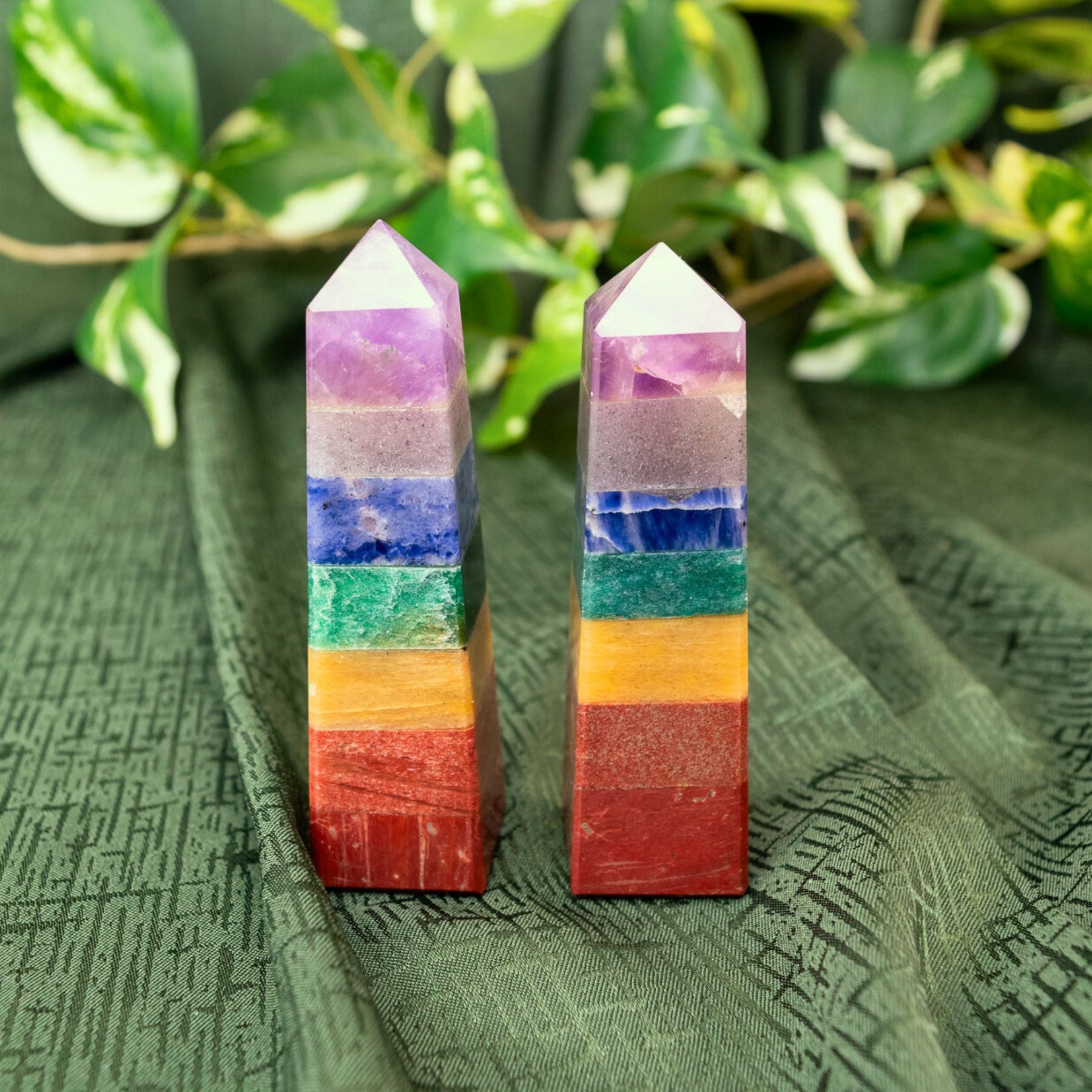 7 Chakra Obelisk | Crystal Obelisks Wholesale Crystal Towers – Down To ...