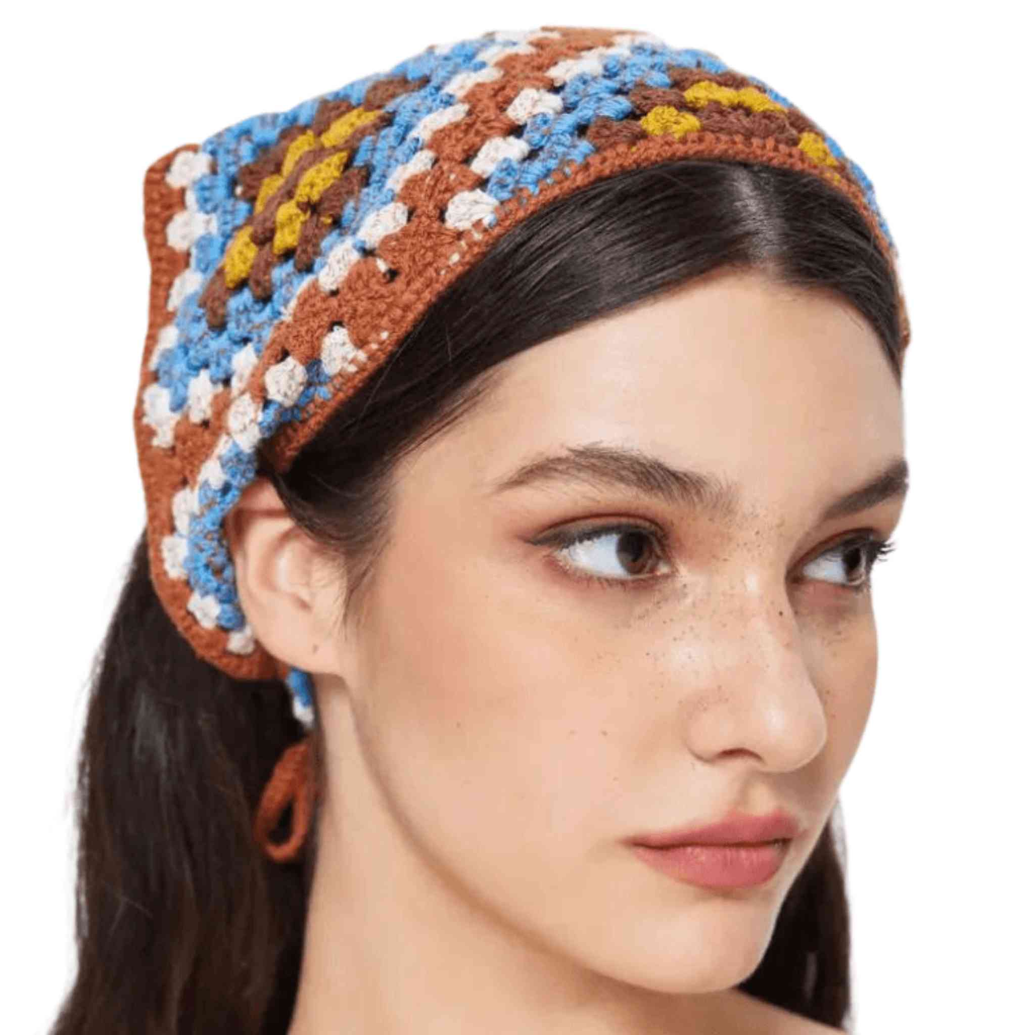 Blooming Boho: Floral Crochet Bandana! – Down To Earth