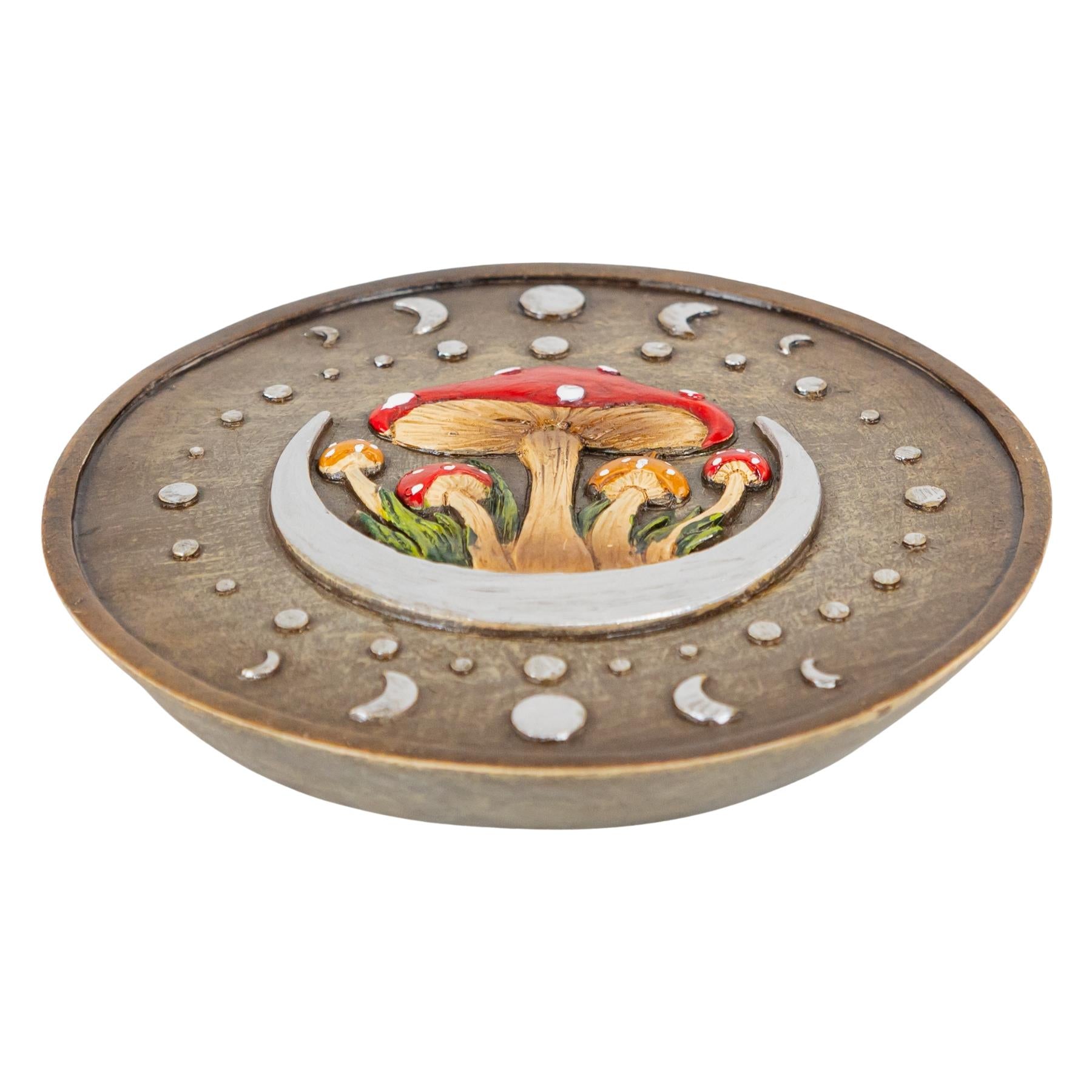 Round Mushroom Incense Burner | Incense Holder – Down To Earth