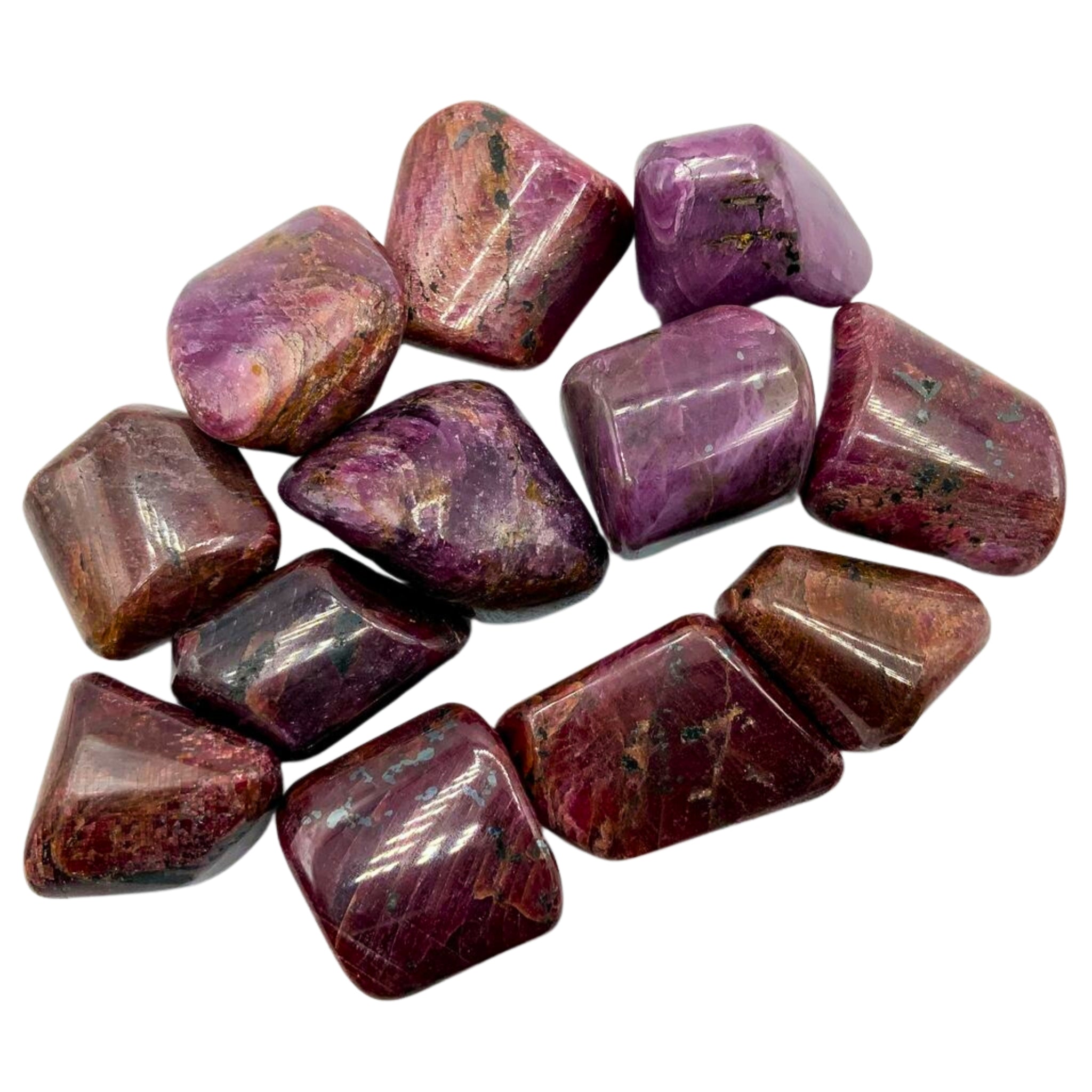 Ruby Tumbled | Ruby Healing Crystals | Rare Genuine Crystals – Down To ...