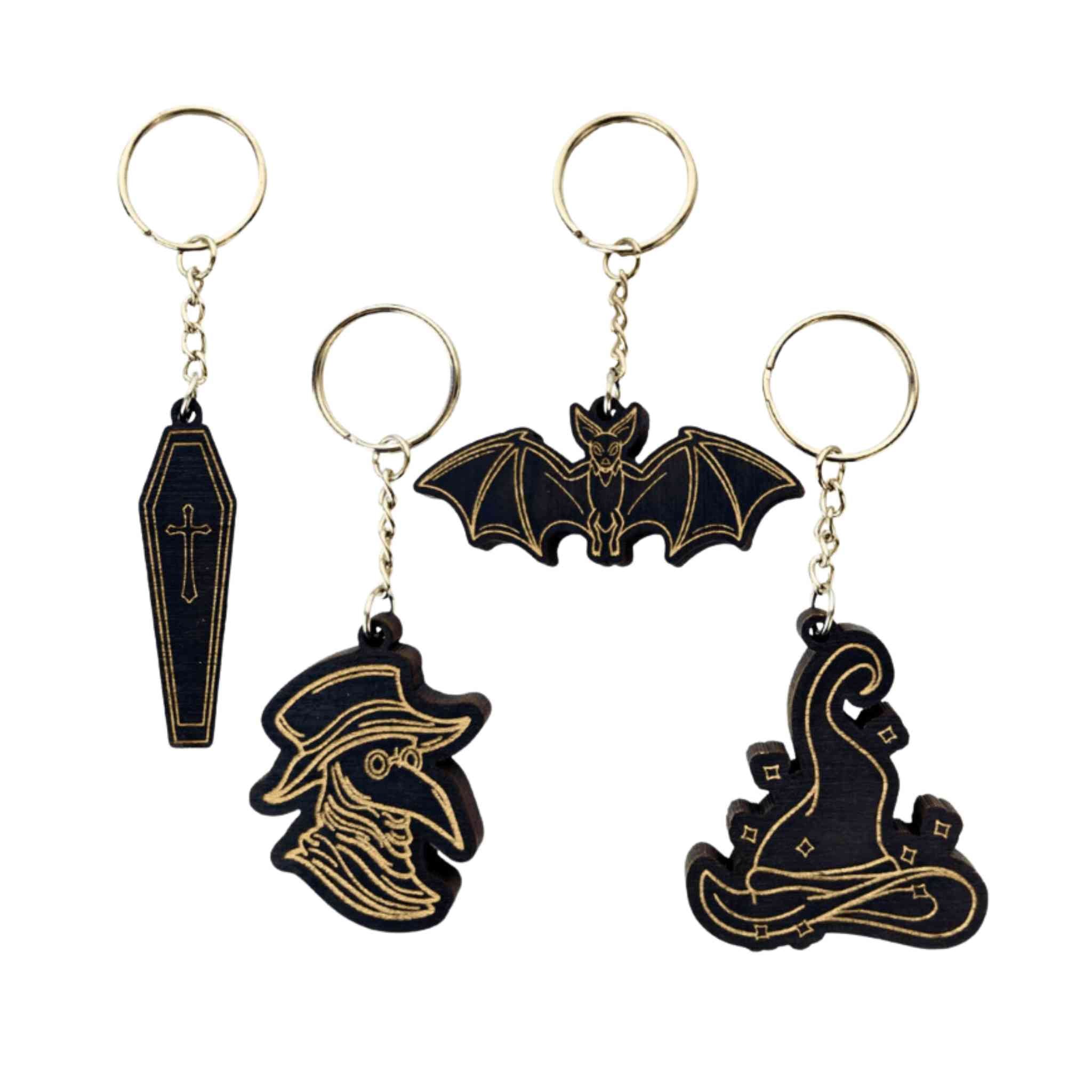 Hauntingly Adorable: Spooky Keychains – Down To Earth