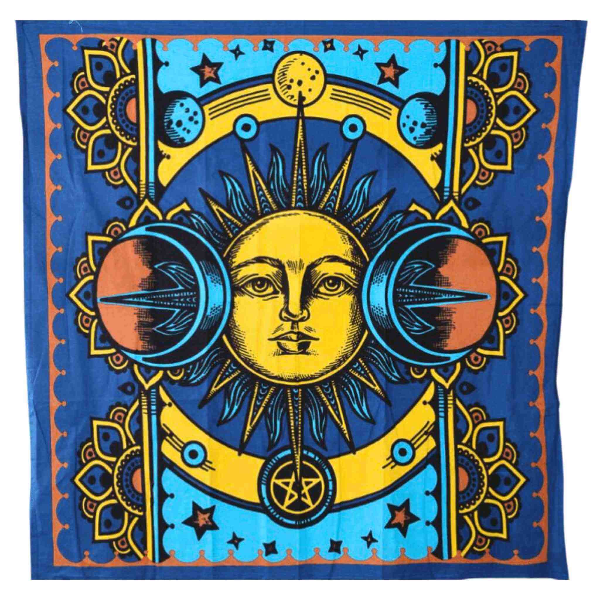 Sun & Moon Altar Cloth - Sacred Symbolism – Down To Earth