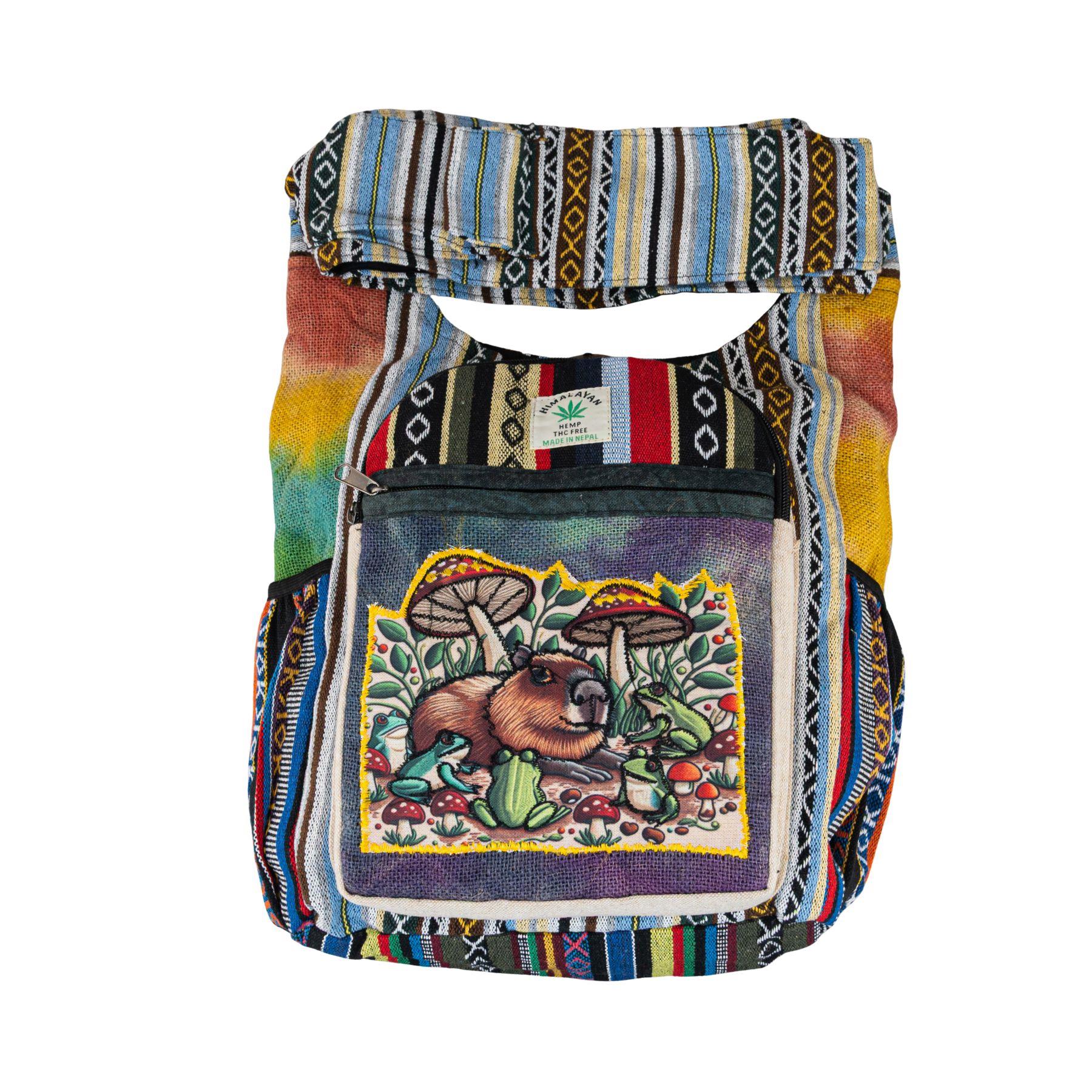ThreadHeads Capybara Patchwork Shoulder Bag – Down To Earth