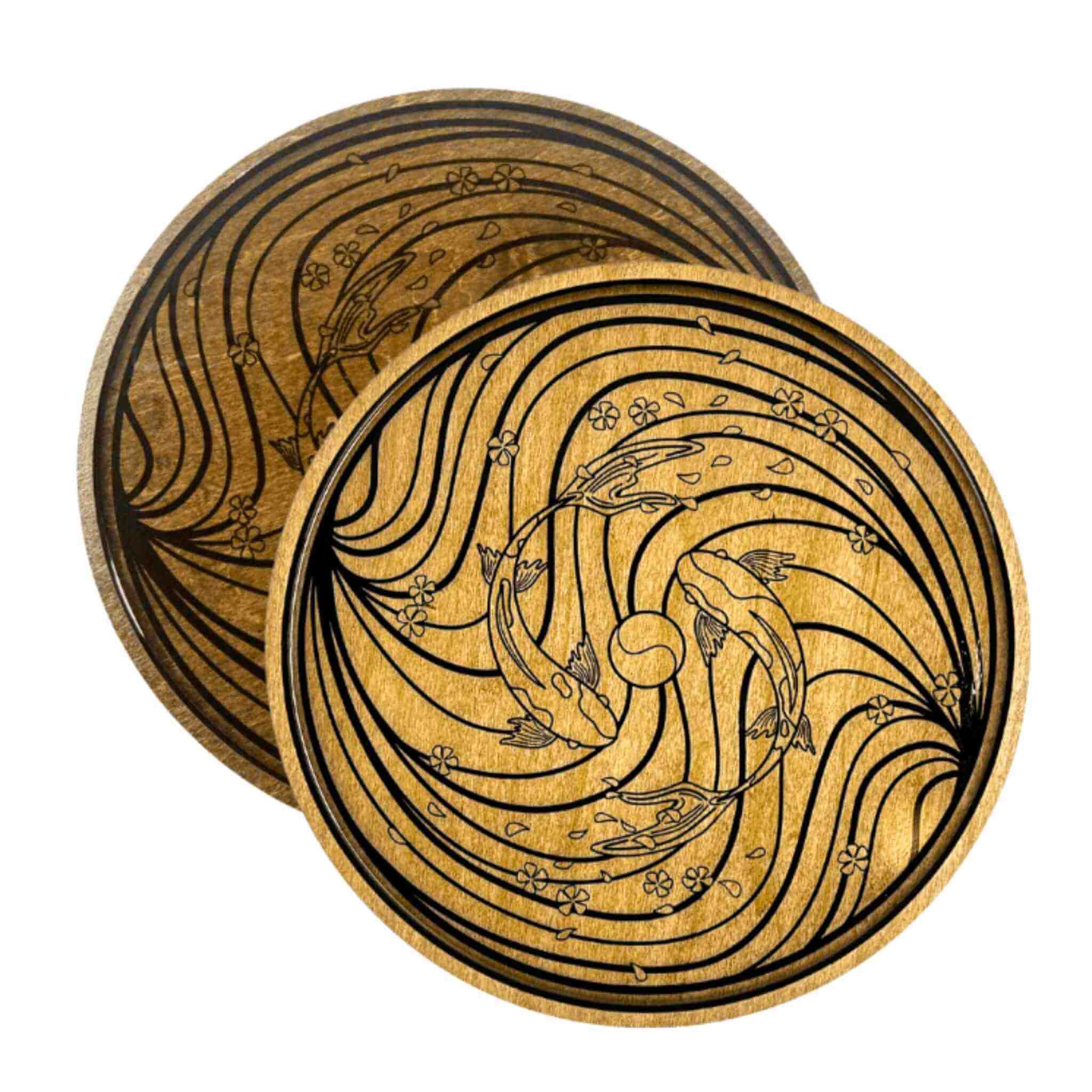 Serene Scenes: Wholesale Koi Pond Trays – Down To Earth