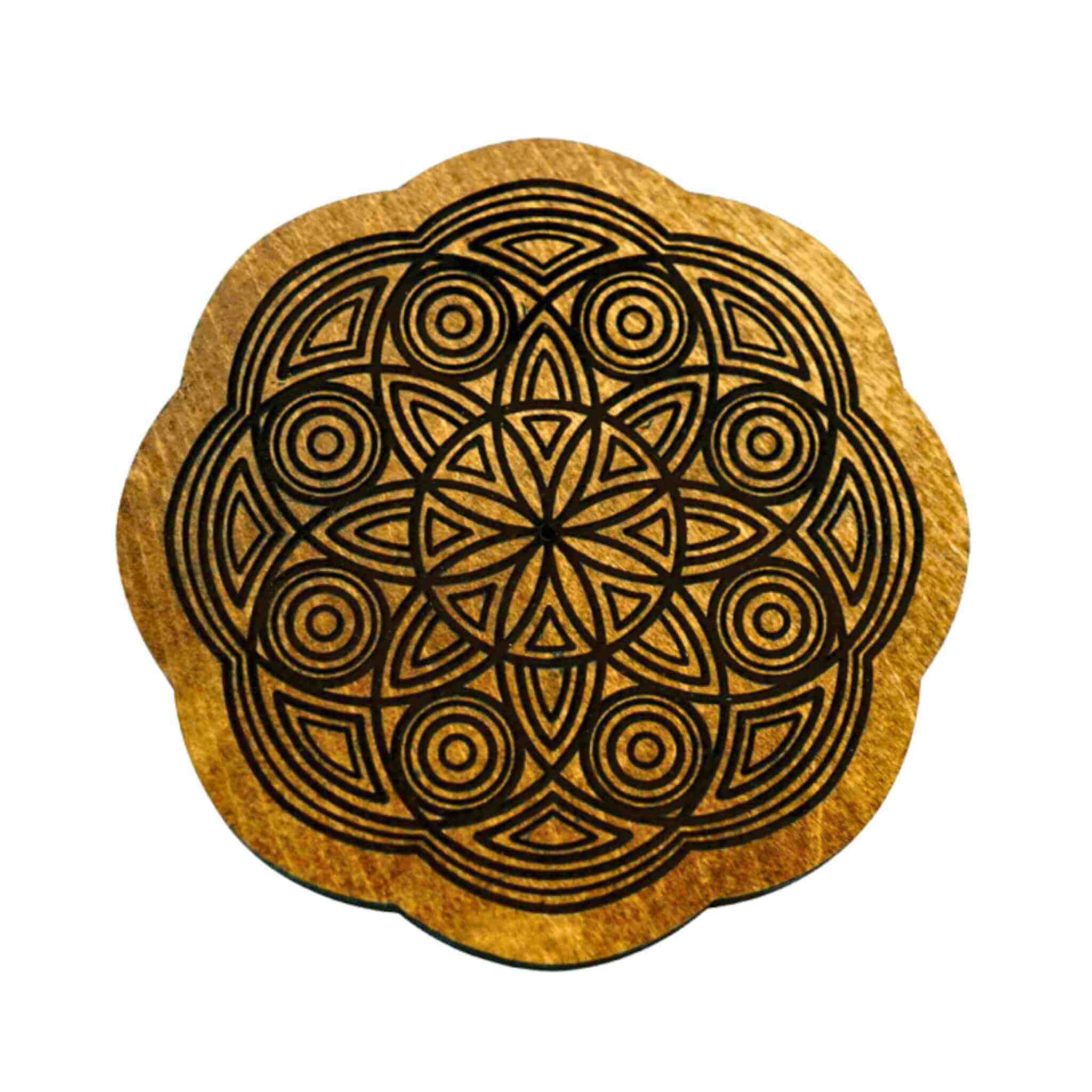 Aromatic Elevation: Seed of Life Incense Burner – Down To Earth